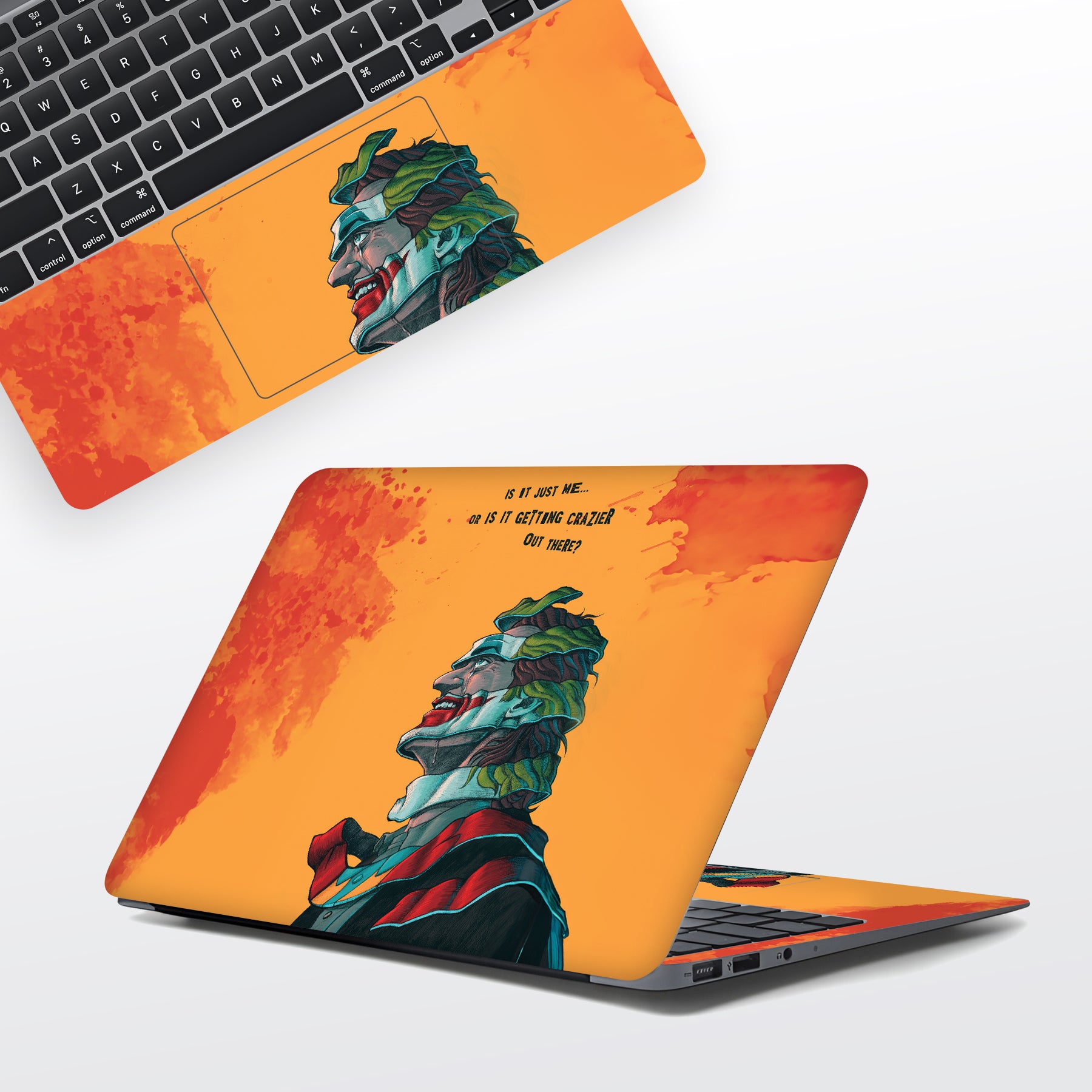 Crazy Laptop Skin – WrapCart Skins