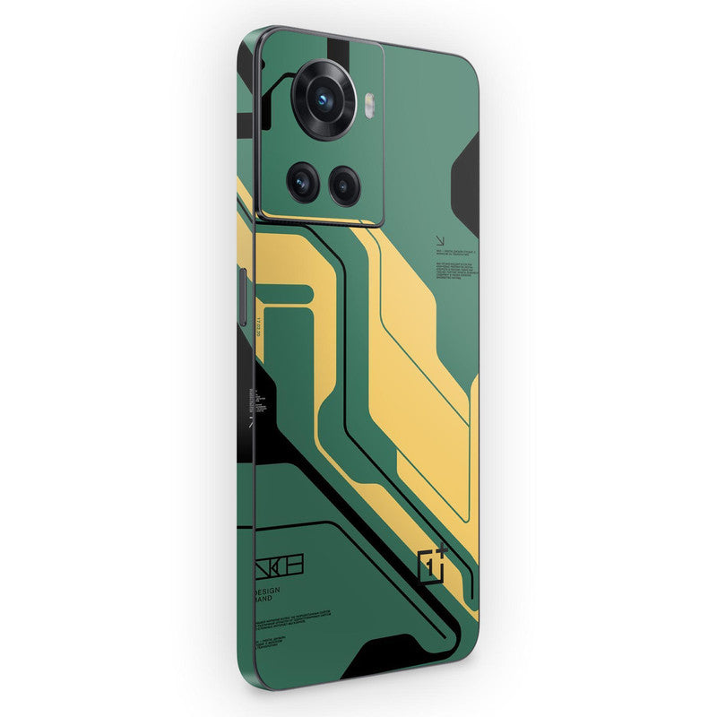 Zenith Green Mobile Skins For Realme Narzo N55 – WrapCart Skins