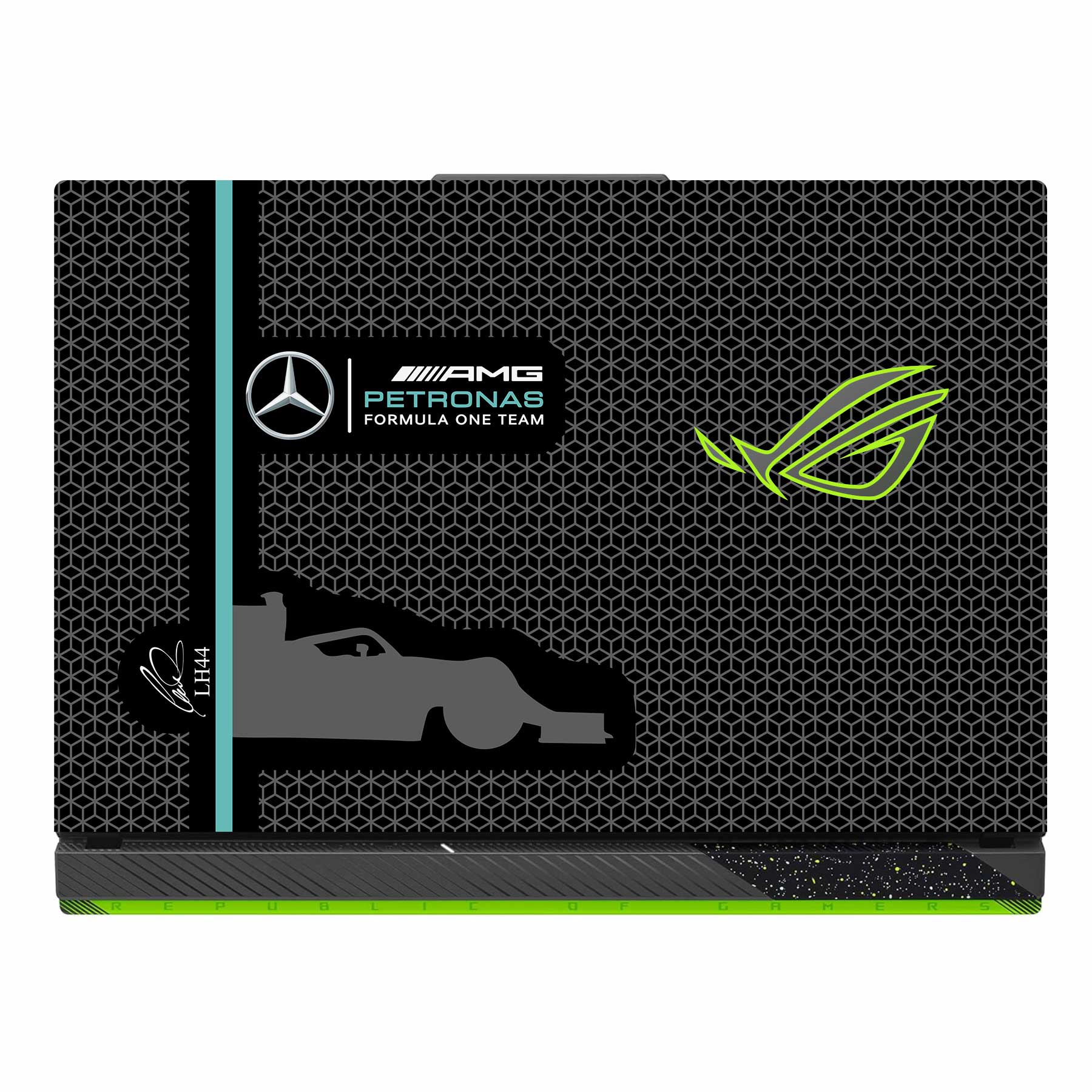 Formula Fans - Black Asus ROG Strix G16 G614J Laptop Skin – WrapCart Skins
