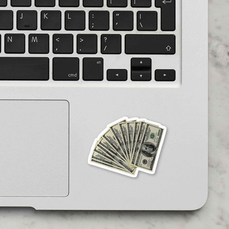 Dollars Laptop Sticker – WrapCart Skins