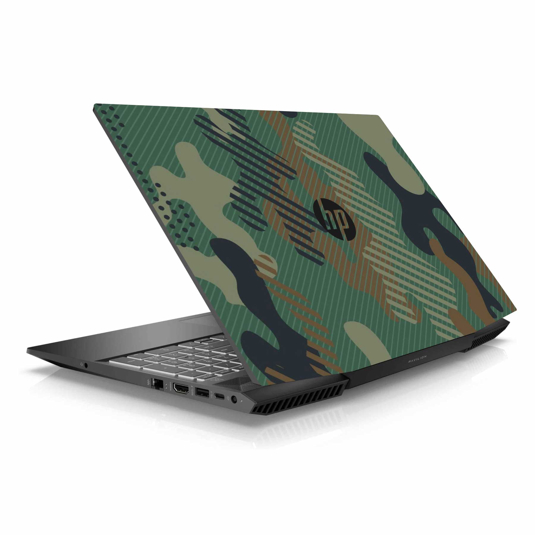 Military Green HP Pavilion Gaming 15 EC CX Series Laptop Skin ...
