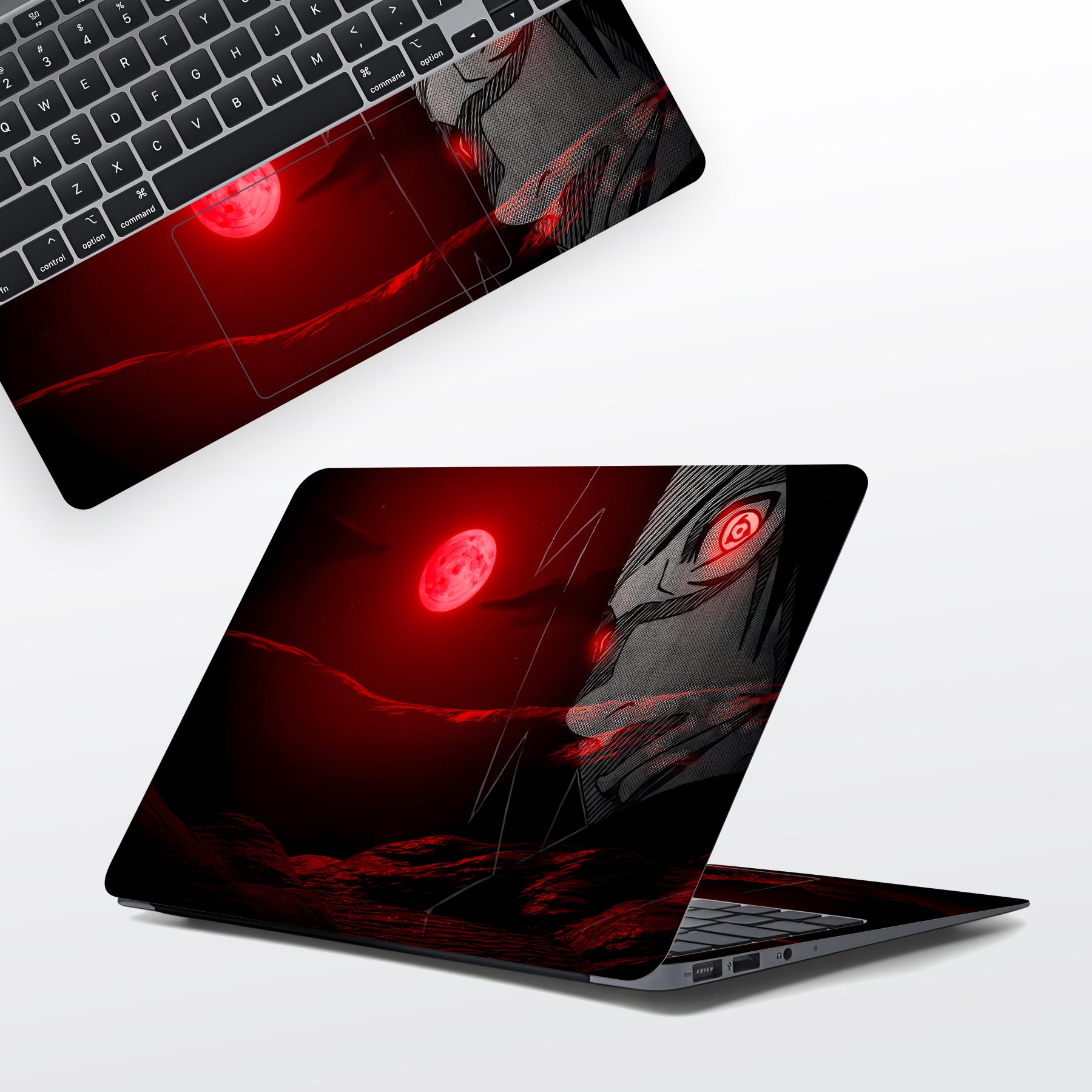 Anger Sharingan Laptop Skin – WrapCart Skins