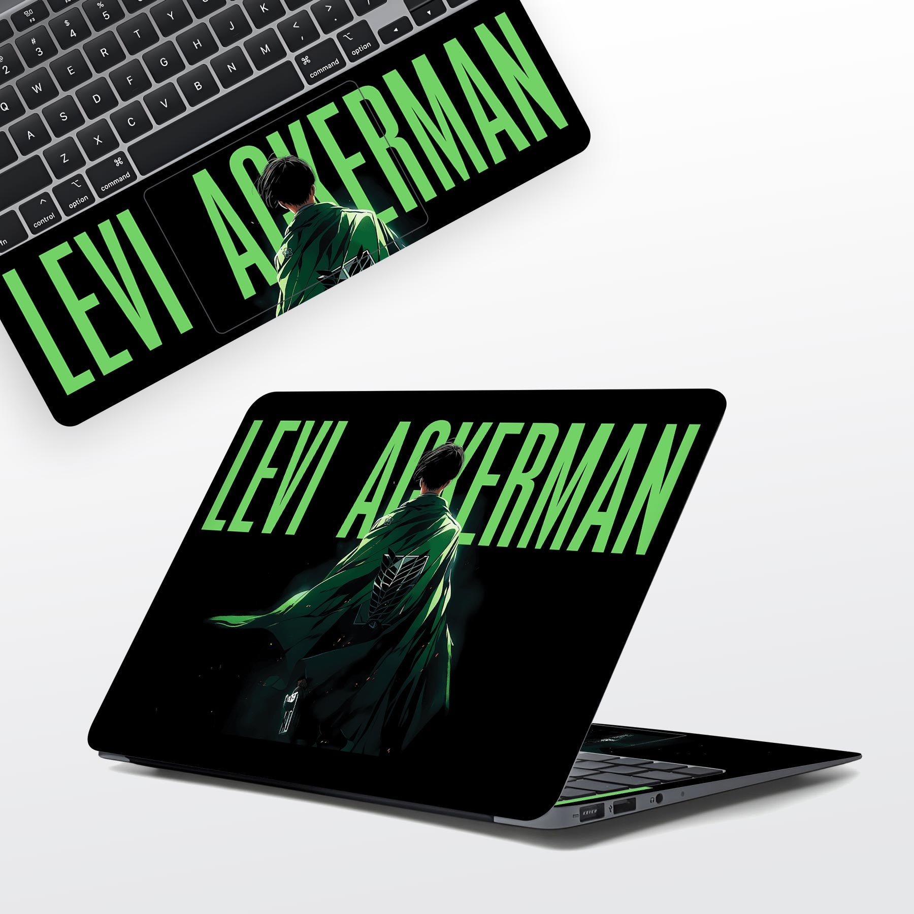 Levi Ackerman Laptop Skins – WrapCart Skins