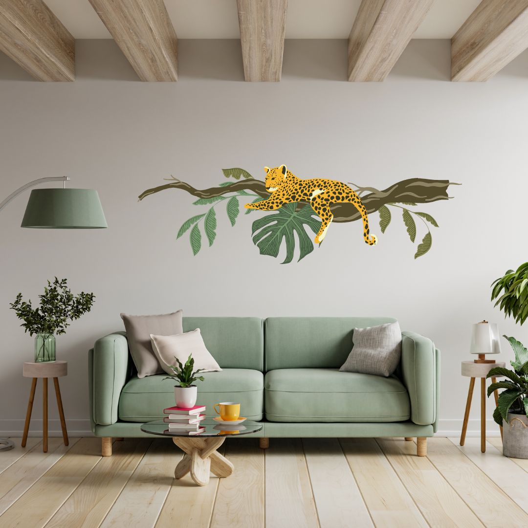 Leopard Wall Sticker | Premium Wall Stickers by Wrapcart | Transform ...