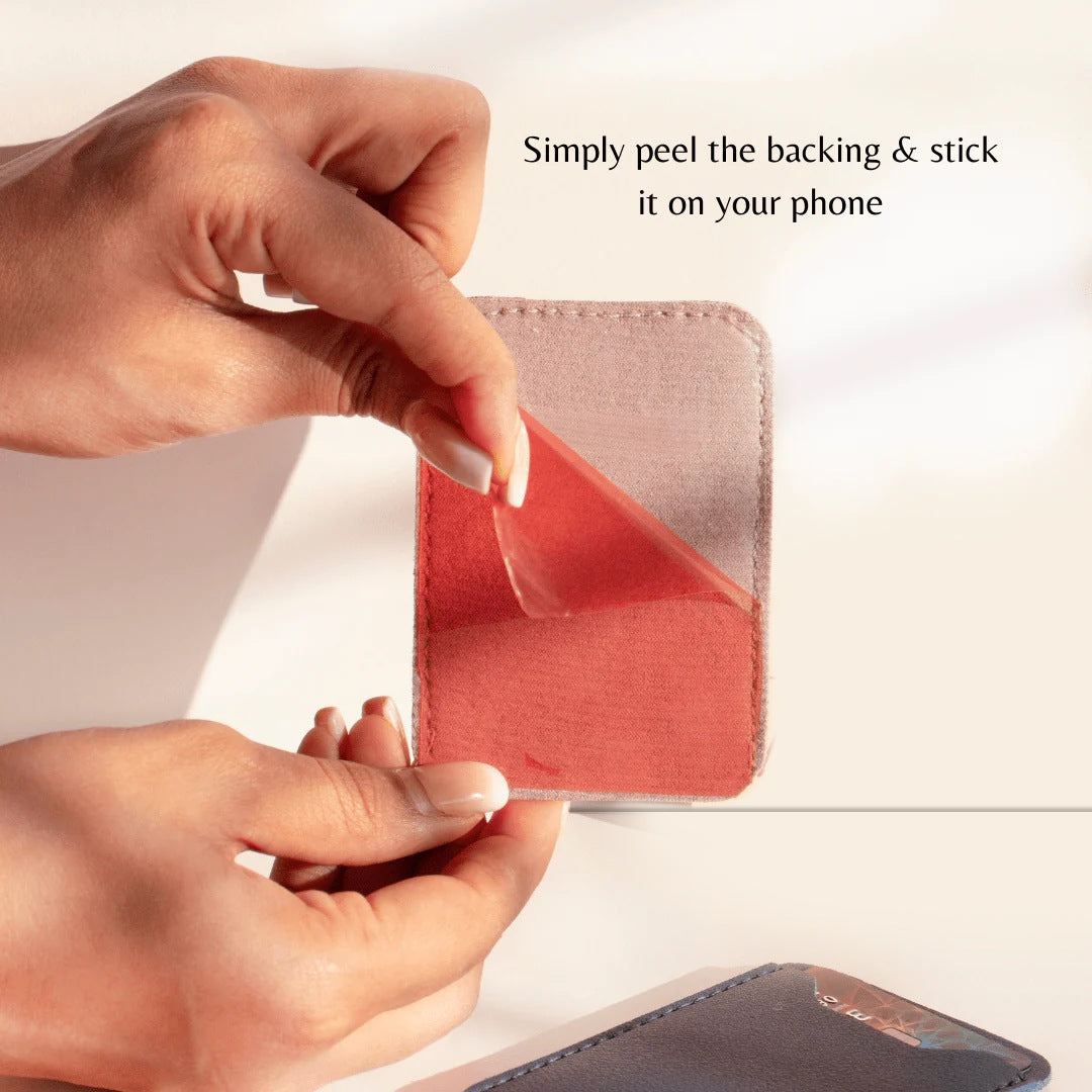 3M Adhesive Leather Wallet For Cards - iPhone Wallet with MagSafe ...