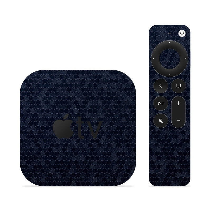 Blue Honeycomb Skin For Apple TV – WrapCart Skins
