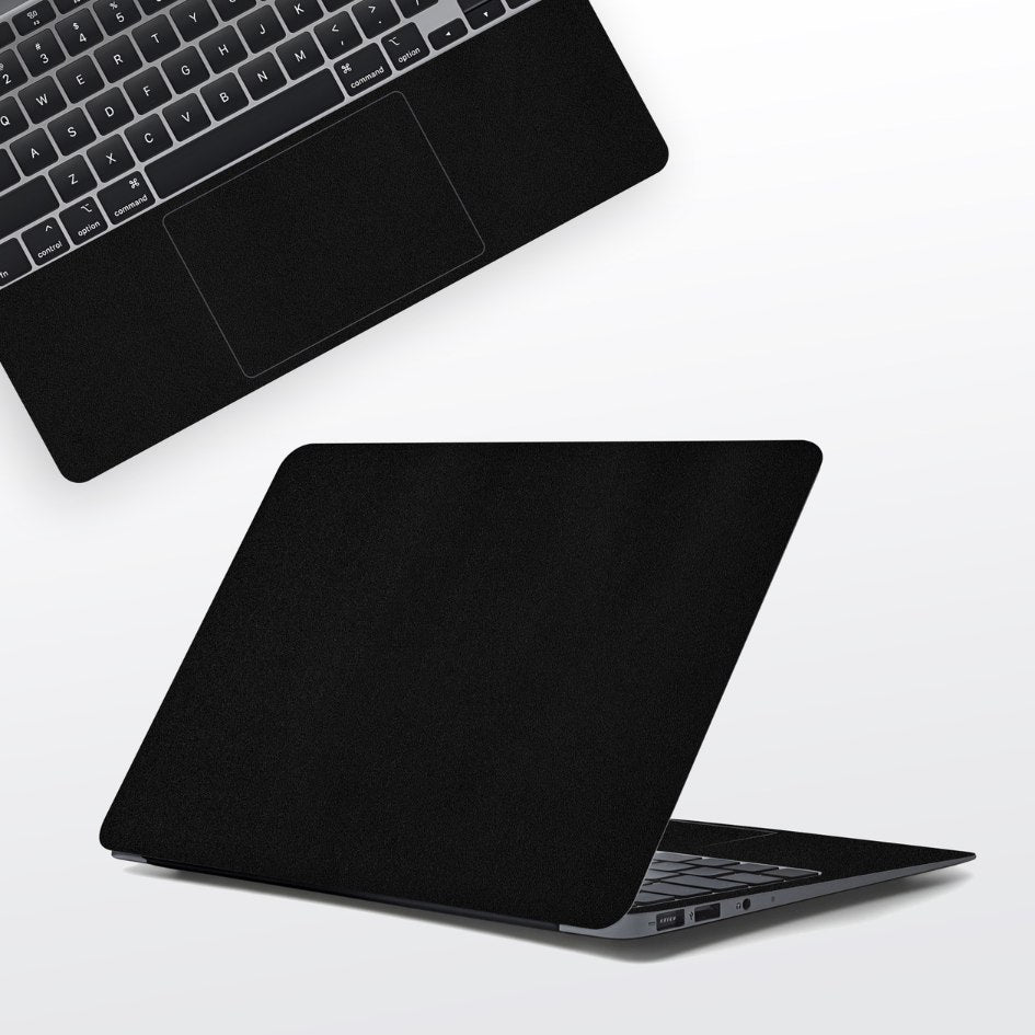 Plain Matte Black Laptop Skins - WrapCart – WrapCart Skins