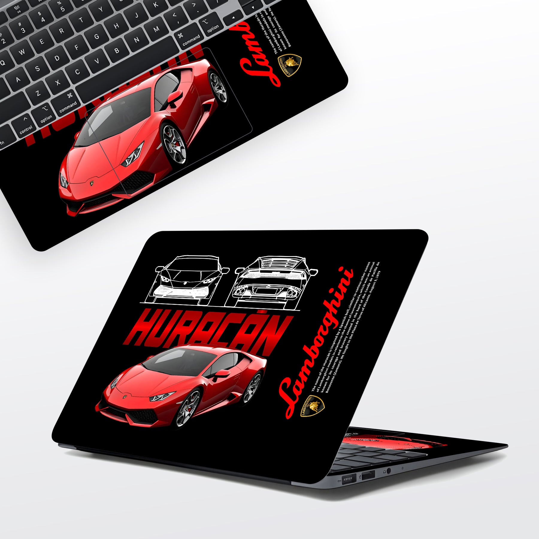 Asus Vivobook PRO 15 M6500QC Laptop Skins & Wraps | Full Body Laptop Skin For Asus Vivobook PRO ...