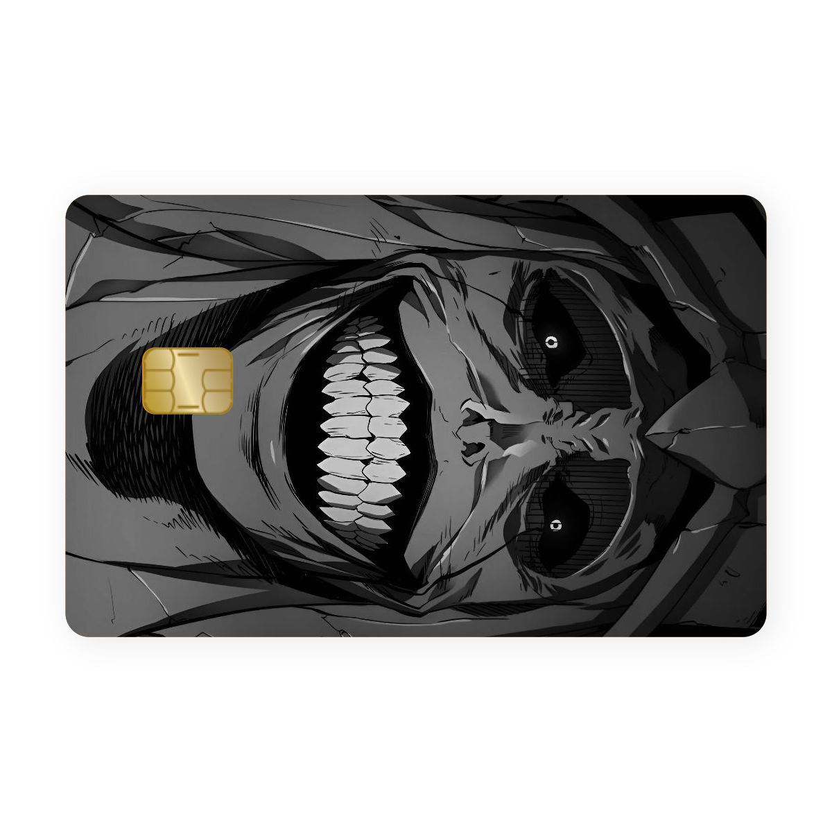 Acrylic Wolf Debit Card Skin & Card Skin. Anime Debit Card Skins ...
