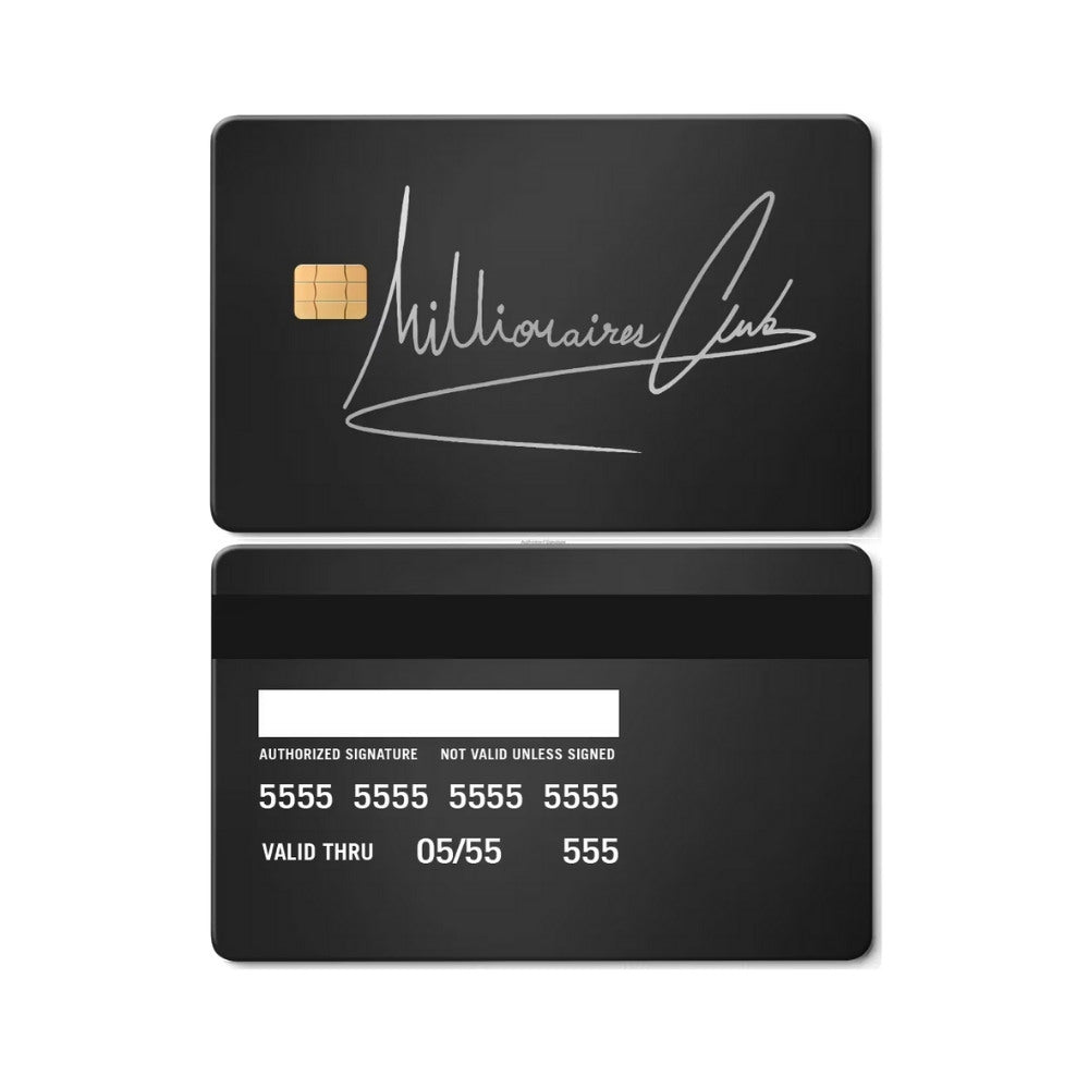 Millionaires Club Metal Card - Premium Metal Credit Cards | Custom ...