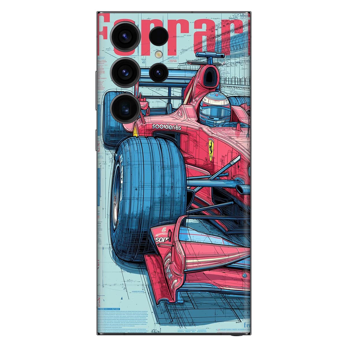 Turbo Racer Mobile Skin – WrapCart Skins
