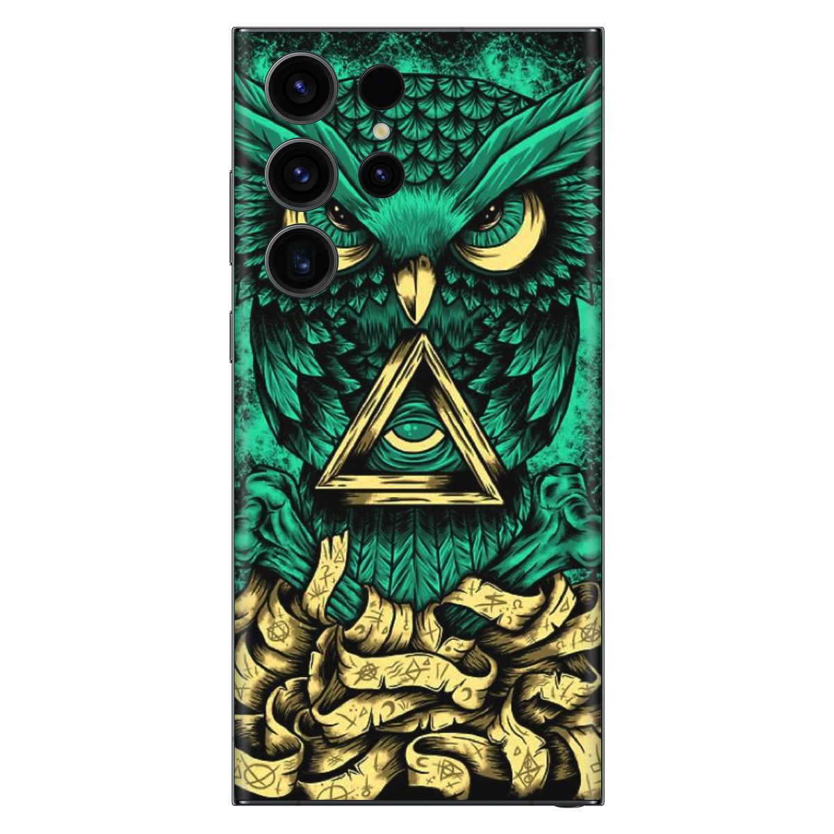 Green Owl Mobile Skins in India – WrapCart Skins