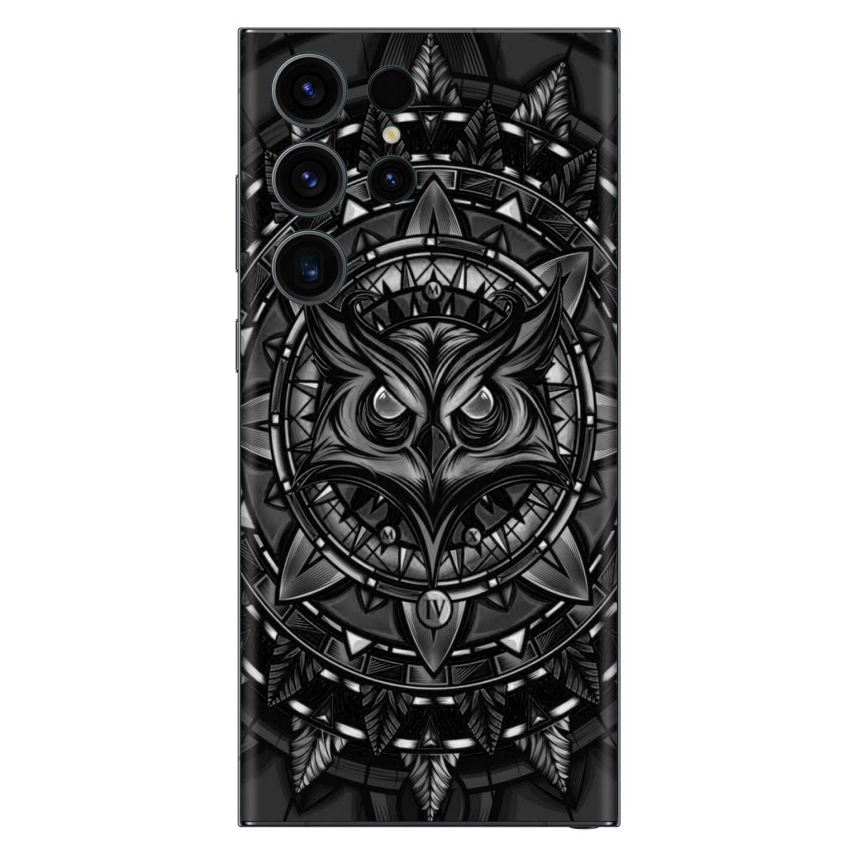 Black Owl Mobile Skin – WrapCart Skins