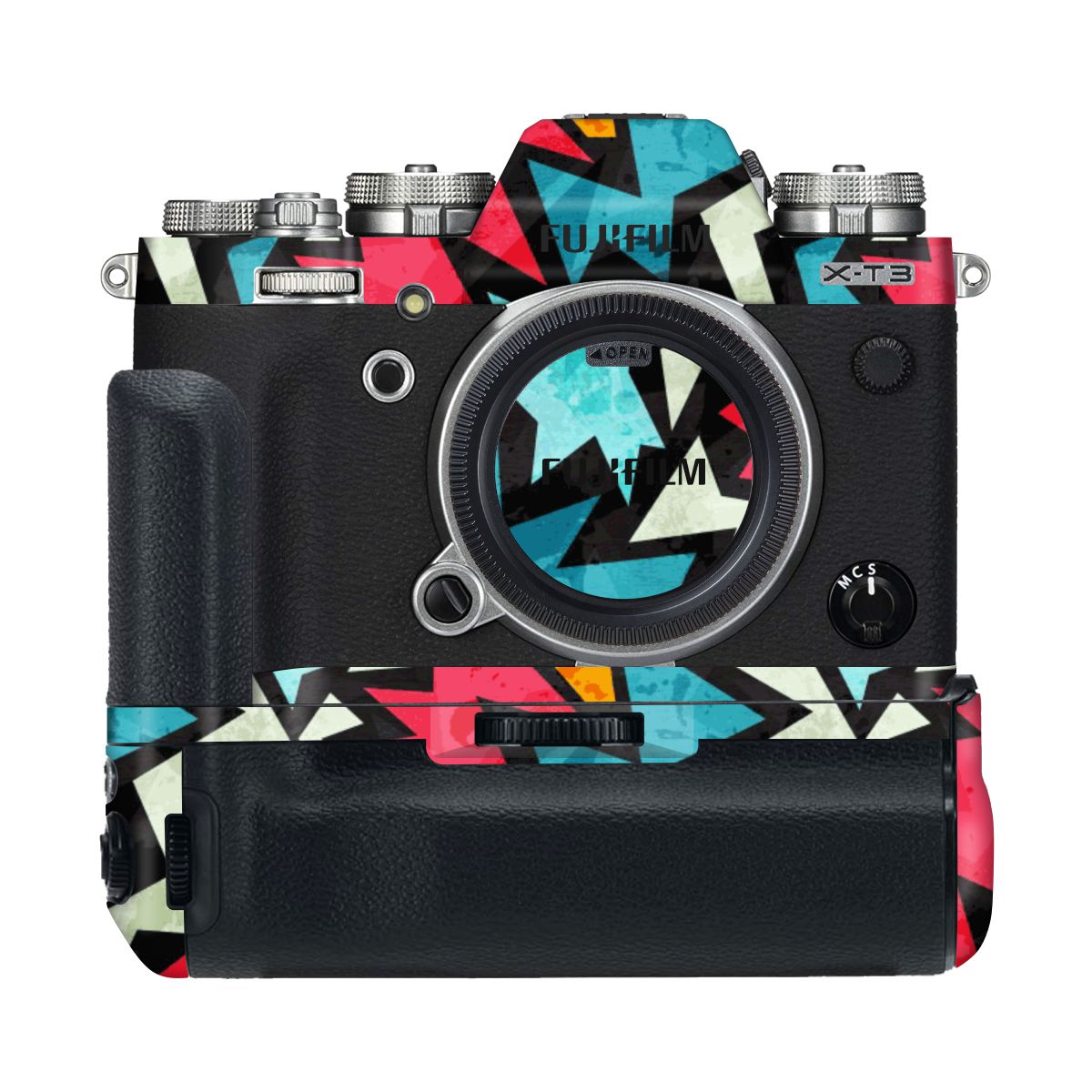 Paper Triangles Camera Skins – WrapCart Skins