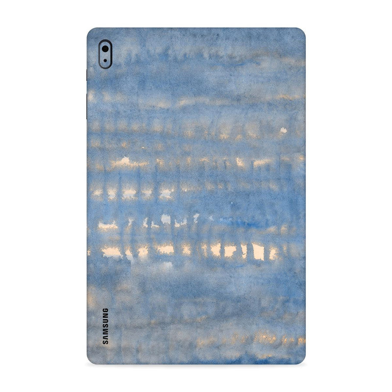 WaterPaint Blue Tab Skin For Samsung Galaxy Tab A10.5 2018 – WrapCart Skins
