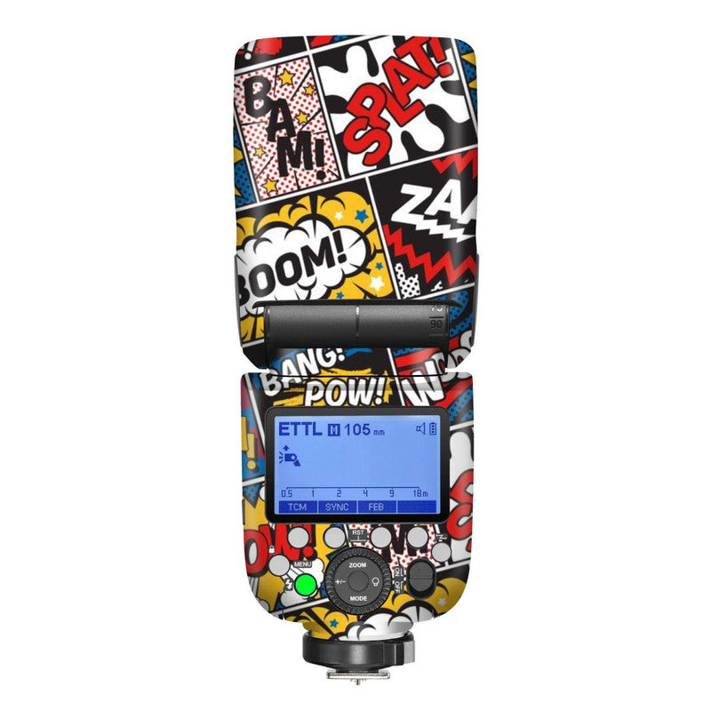 Boom Abstract Camera Flash Skin – WrapCart Skins
