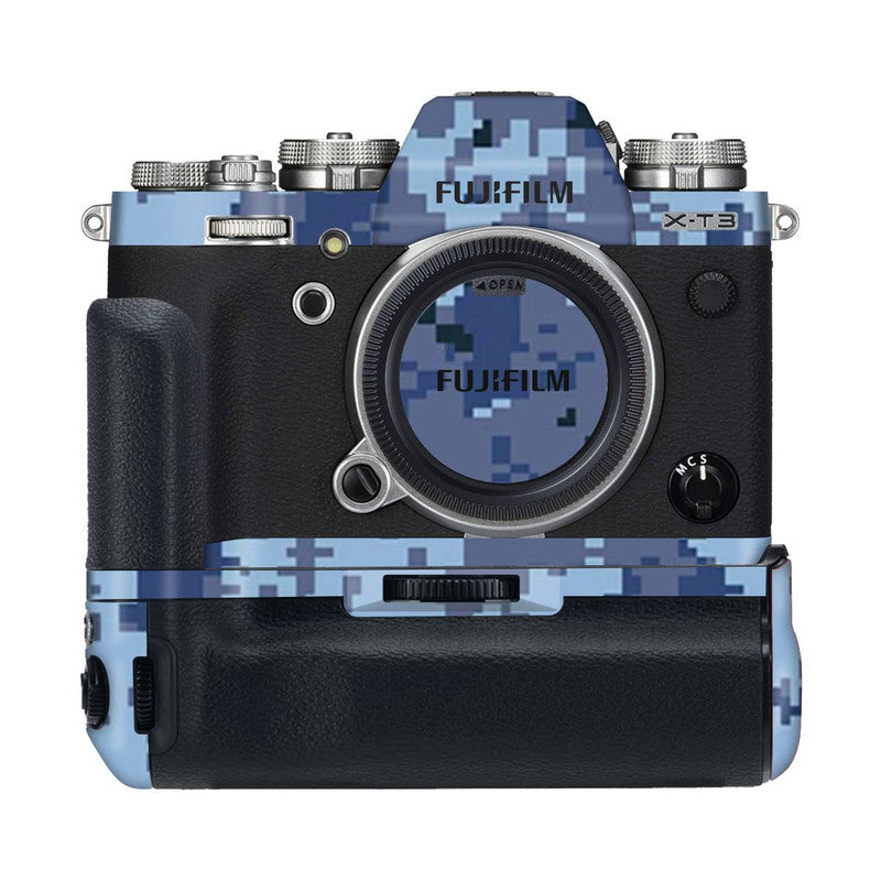 Digi Blue Camo Camera Skins – WrapCart Skins