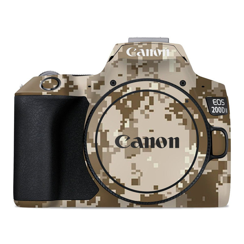 Digi Brown Camo Camera Skins – WrapCart Skins