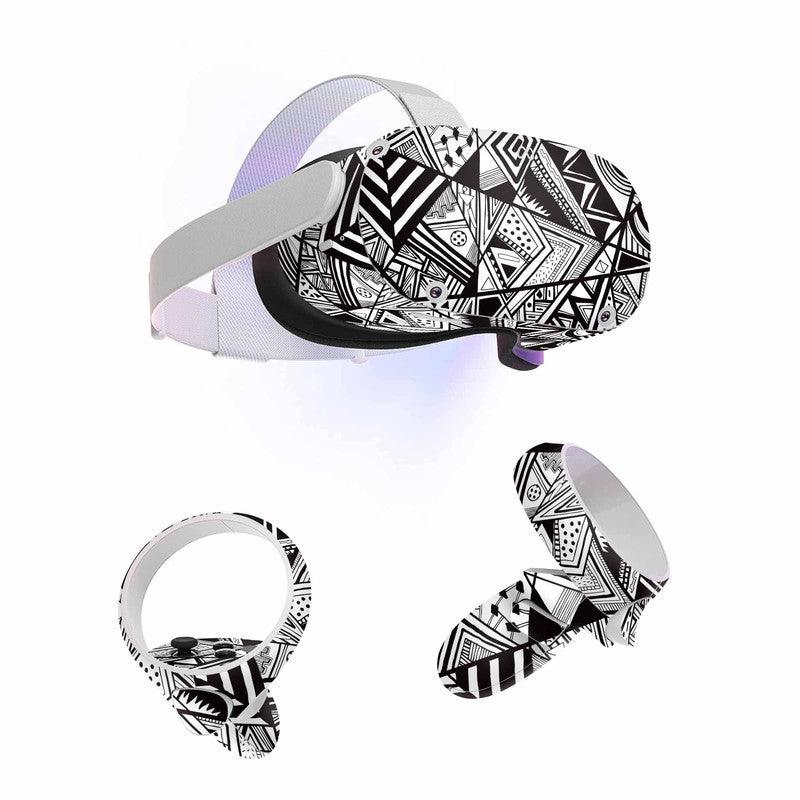 Triangle Mandala Skin For Meta Oculus Quest VR – WrapCart Skins