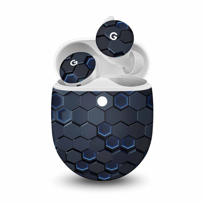 Matrix Tech Skin For Pixel Buds A-Series – WrapCart Skins