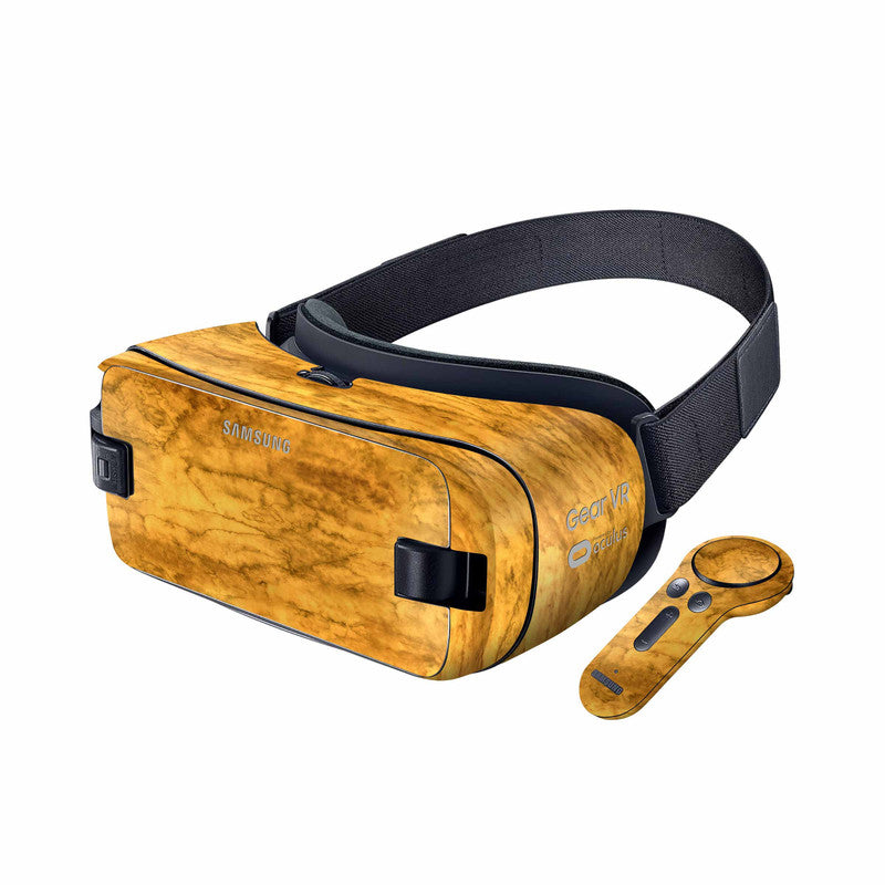 WaterPaint Yellow Samsung Gear VR (2015) Skin – WrapCart Skins