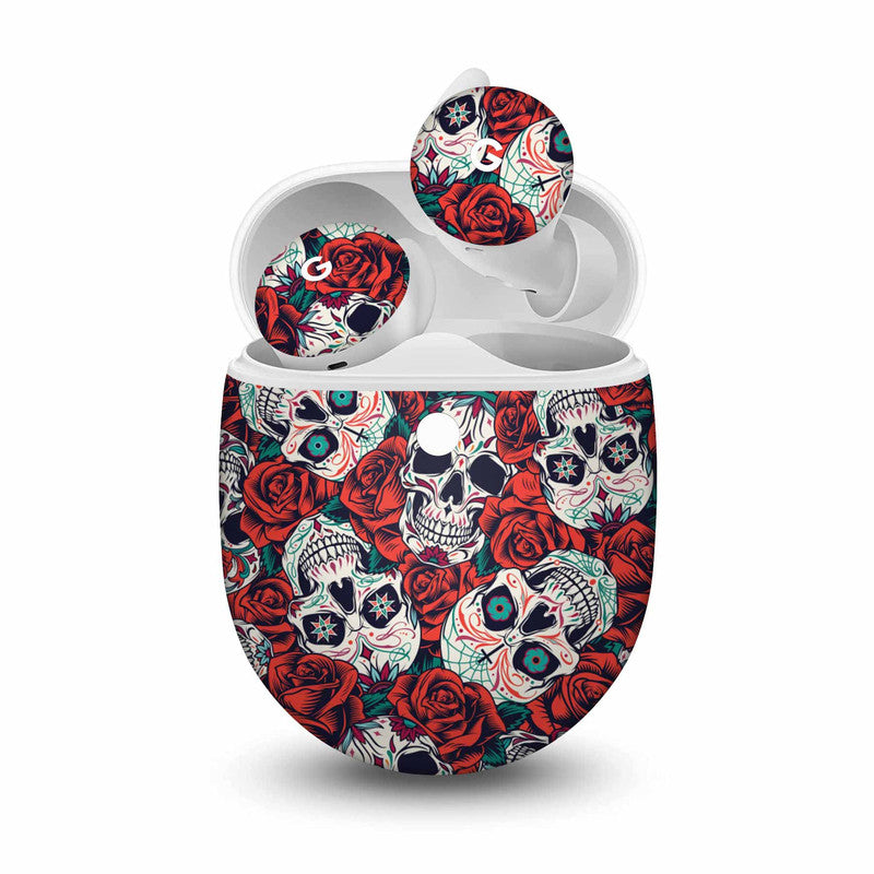 Skull 1 Skin For Pixel Buds A-Series – WrapCart Skins