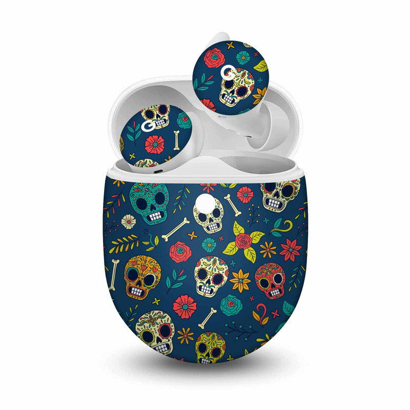 Skull 2 Skin For Pixel Buds A-Series – WrapCart Skins