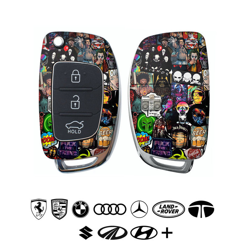 Hollywood Stickers Car Key Skins – WrapCart Skins