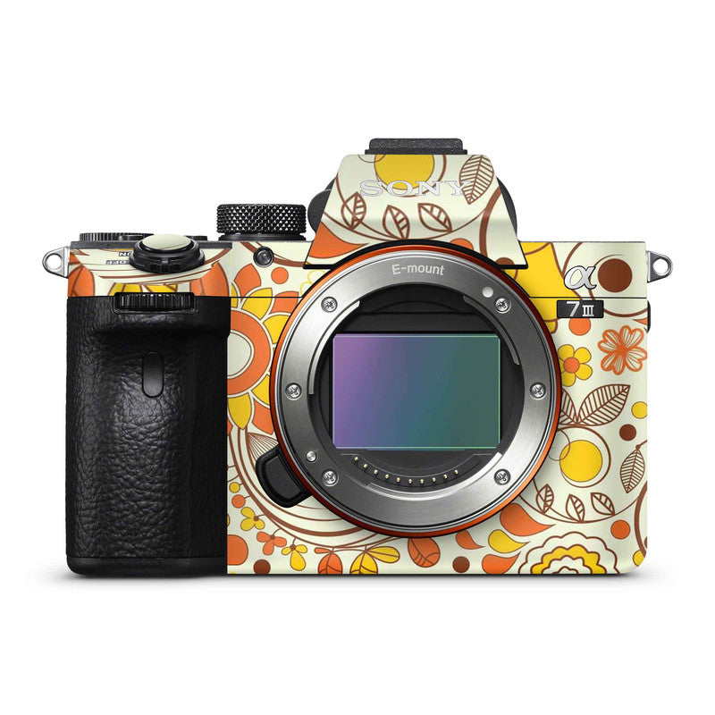 Autumn Pattern Art Camera Skins – WrapCart Skins