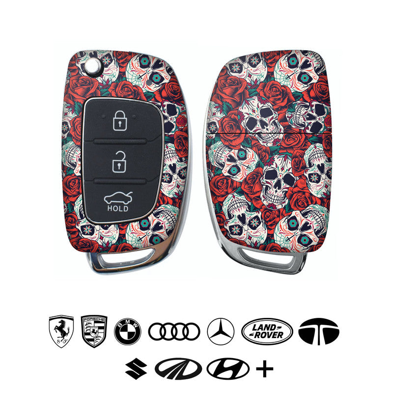Skull 1 Car Key Skins – WrapCart Skins