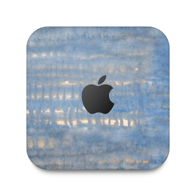 WaterPaint Blue Skin For Apple Mac Mini – WrapCart Skins