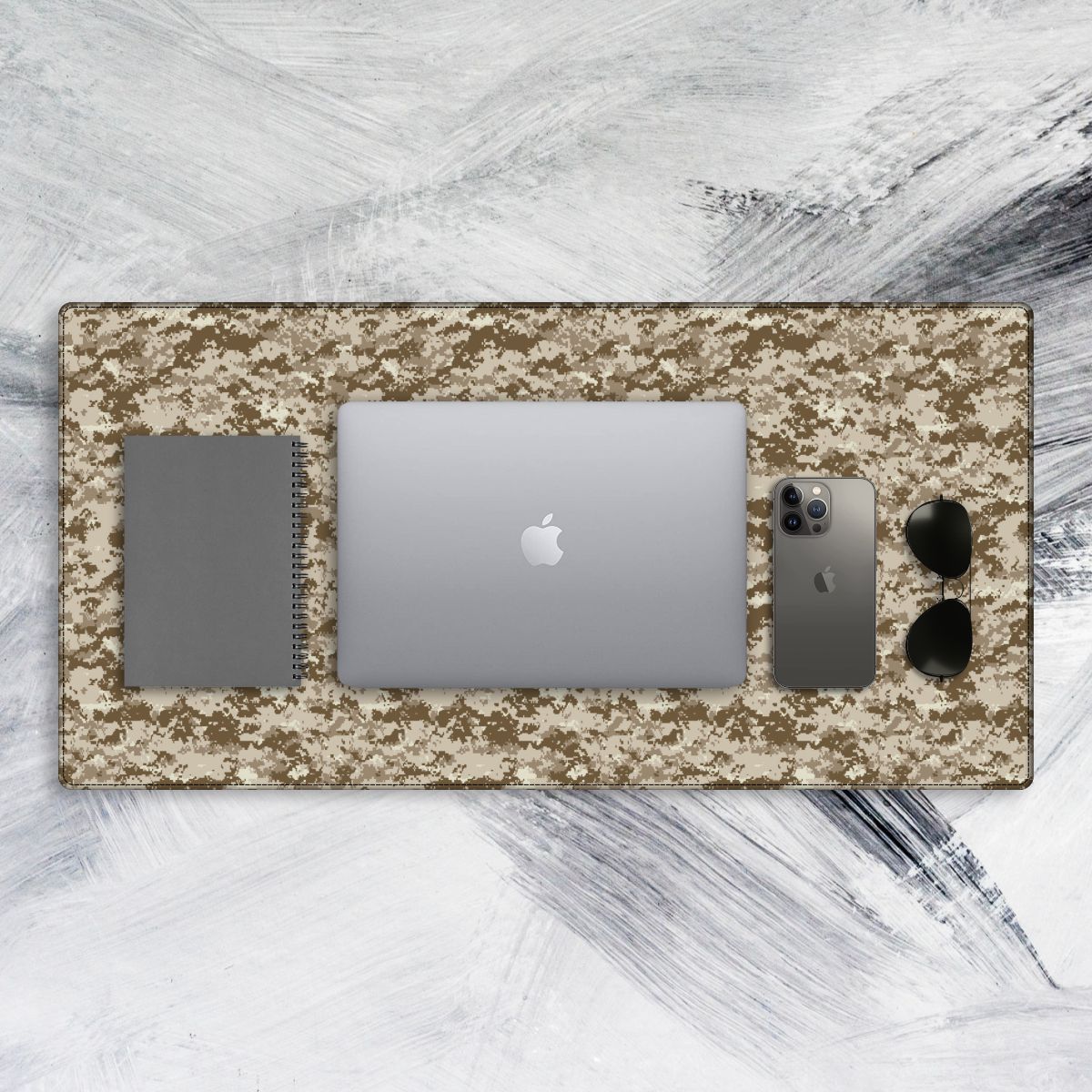 Digi Brown Camo Tech Mat - Extra Large Desk Mat – WrapCart Skins