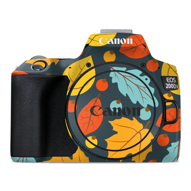 Autumn Designer Leaves Camera Skins – WrapCart Skins