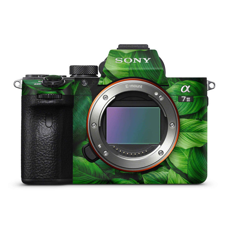 Green Leaves Camera Skins – WrapCart Skins