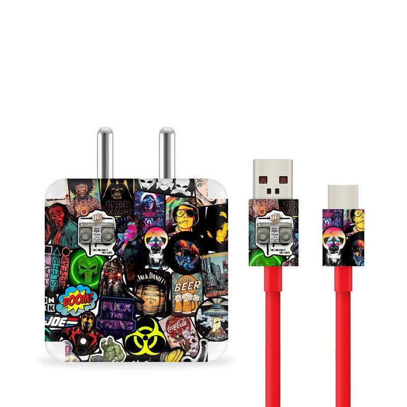 Hollywood Stickers Charger Skins For Apple 20W Charger – WrapCart Skins