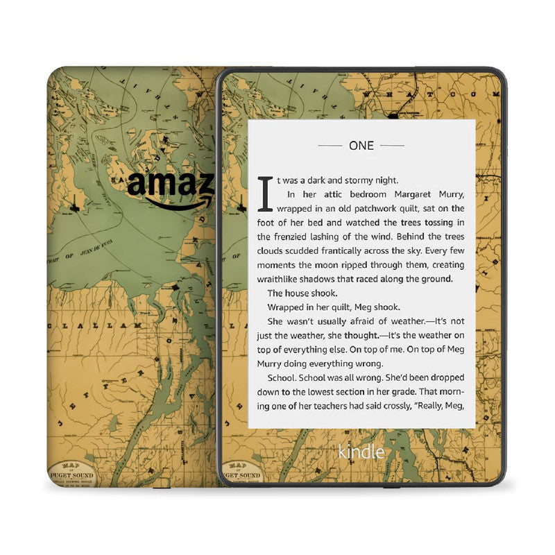 Map 1 Skin For Kindle – WrapCart Skins