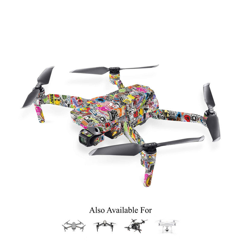 Sticker Bomb 4 Drone Skin – WrapCart Skins