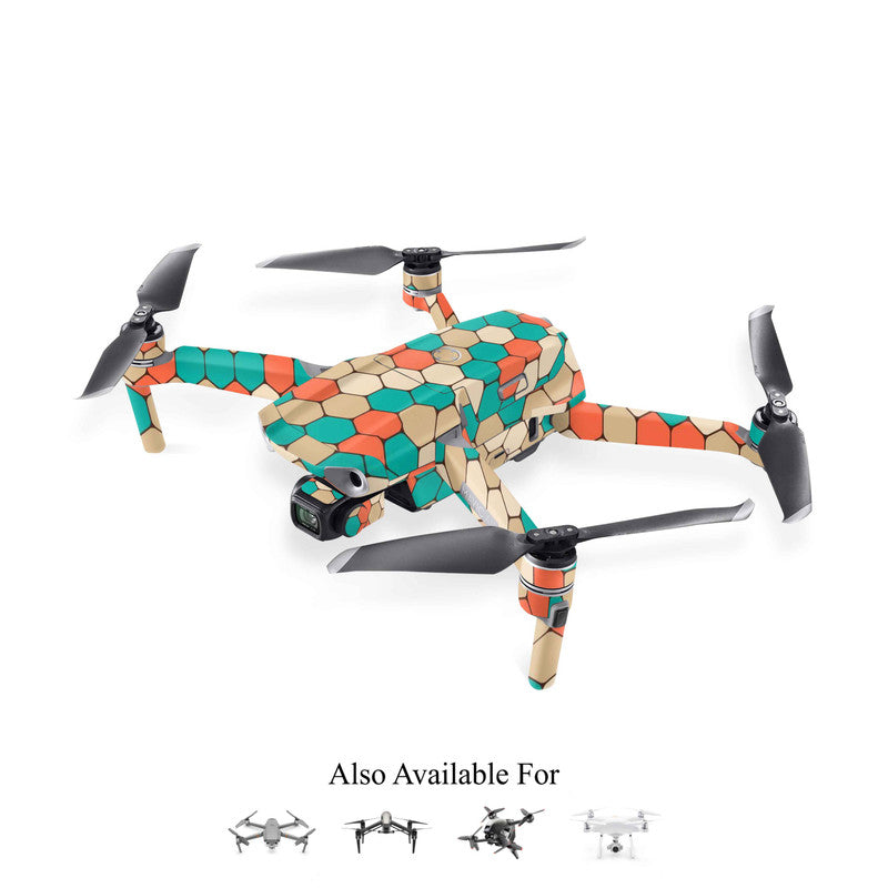 Color Comb Drone Skin – WrapCart Skins