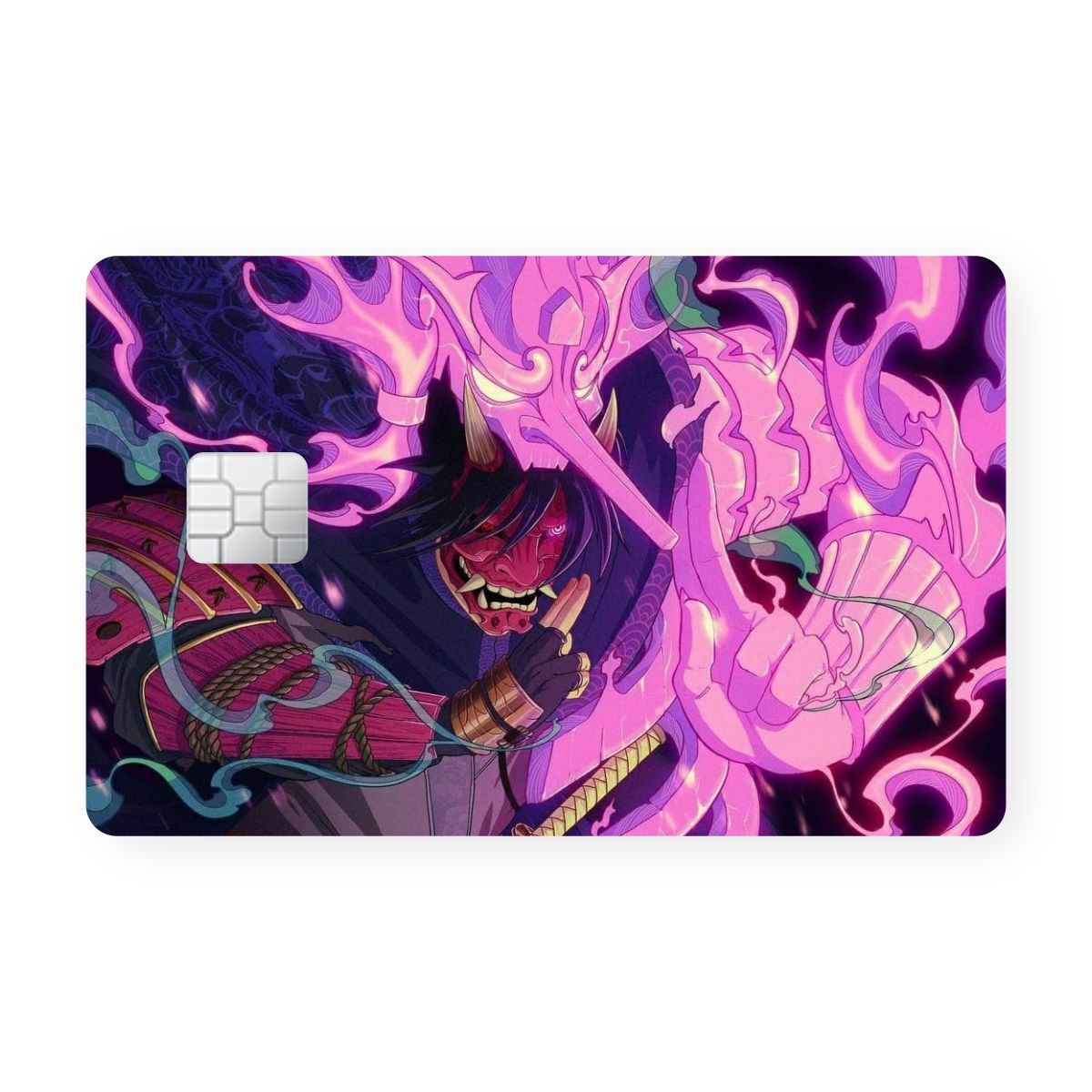 Acrylic Wolf Debit Card Skin & Card Skin. Anime Debit Card Skins ...