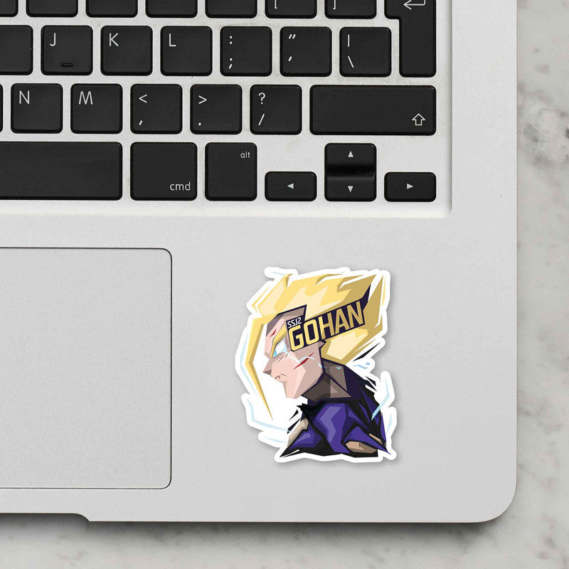 SSJ2 Gohan Laptop Sticker – WrapCart Skins