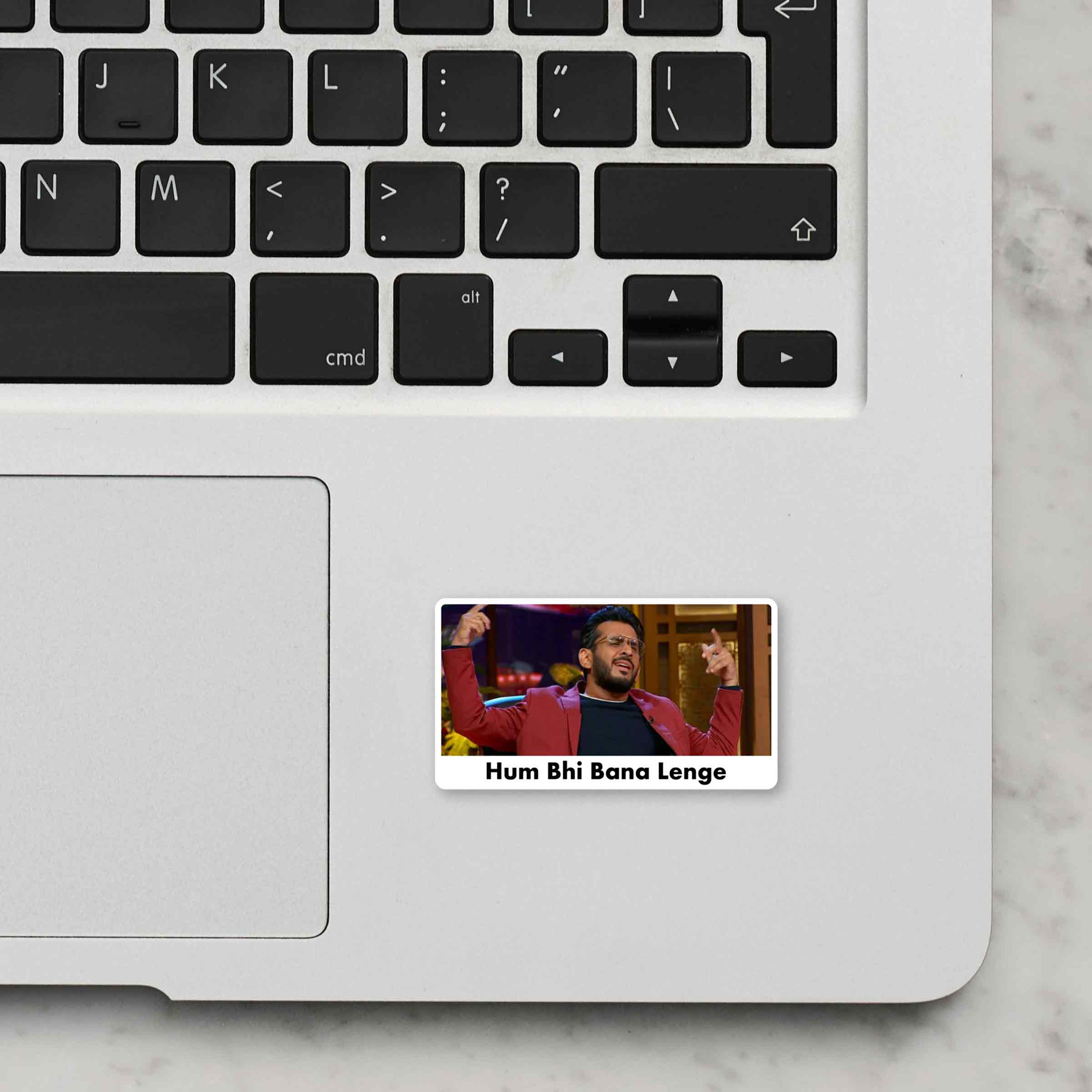 Hum Bhi Bana Lenge Laptop Sticker – WrapCart Skins