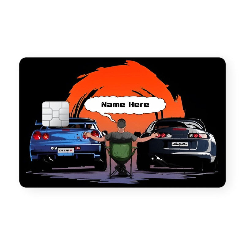 Custom Name Debit Card Skins & Wrap – WrapCart Skins