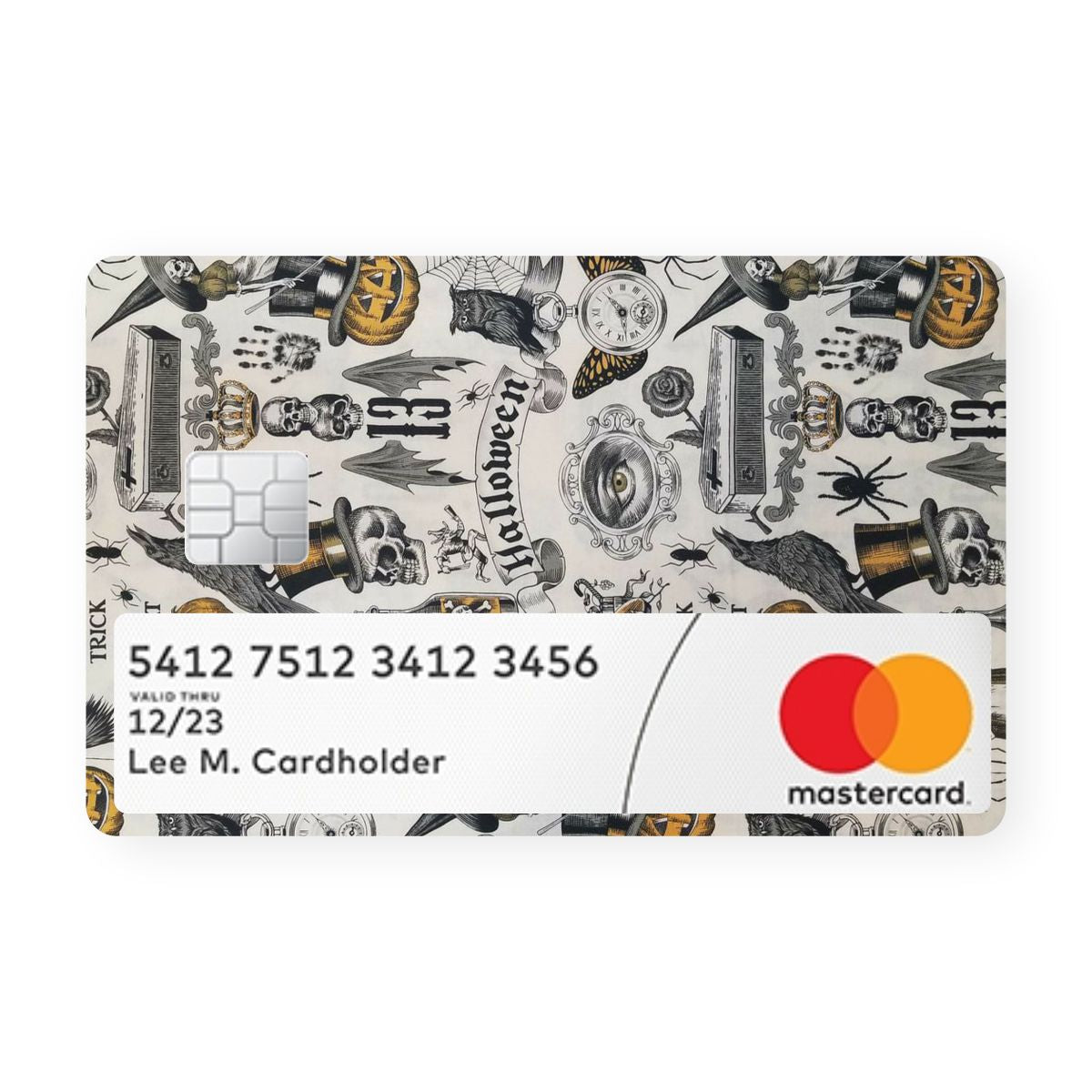 Halloween Trick Debit Card Skin & Credit Card Skin – WrapCart Skins